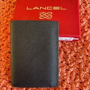 Lancel | Bags | Lancel The European Graphic De Black Mens Wallet | Poshmark